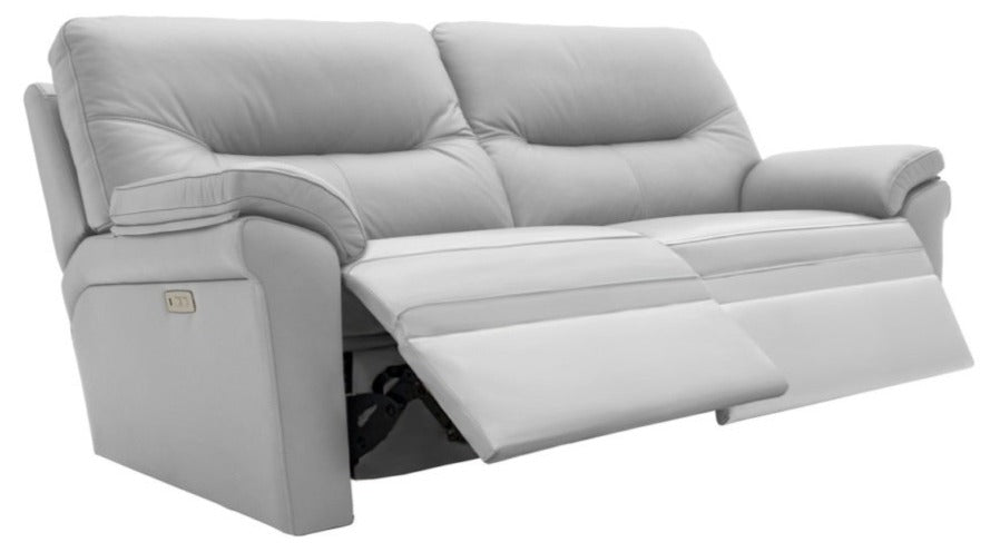G Plan Seattle Leather 3 Seater Recliner Sofa – Potburys