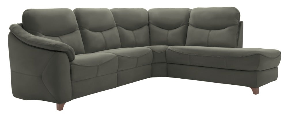 G Plan Jackson Leather 3 Seater Recliner Corner Sofa – Potburys