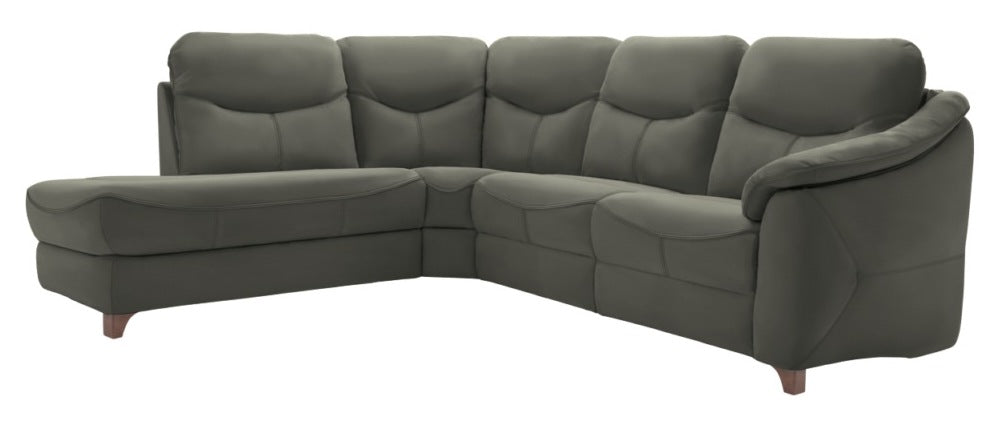 G Plan Jackson Leather 3 Seater Recliner Corner Sofa – Potburys